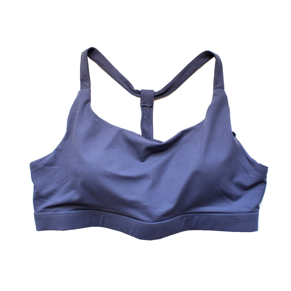Runner Island Plus Size Country Denim Blue Sports Bra – Runner Island®